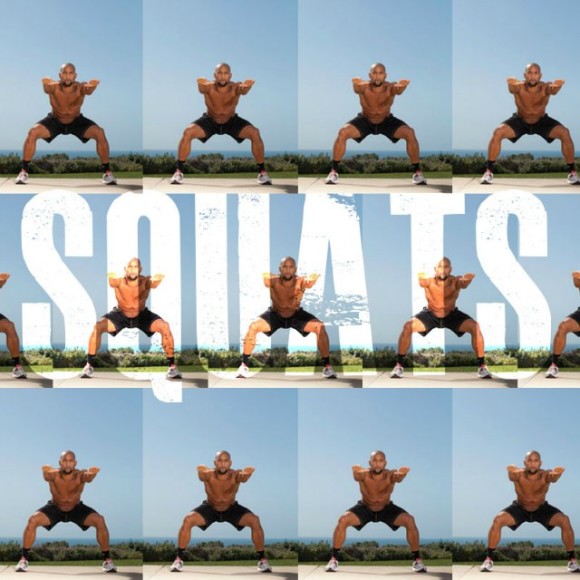 Shaun T Demonstrates How to Do a Squat - The Fit Club Network